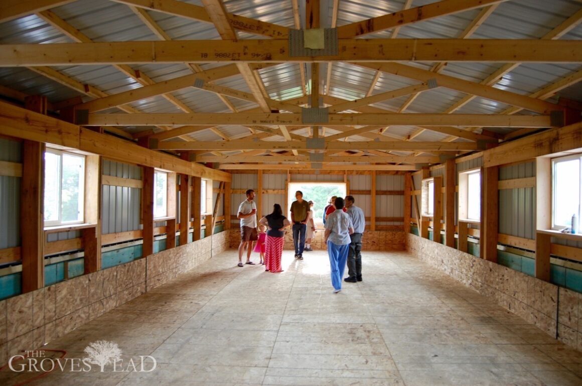 A farm needs a barn, part 2 – The Grovestead